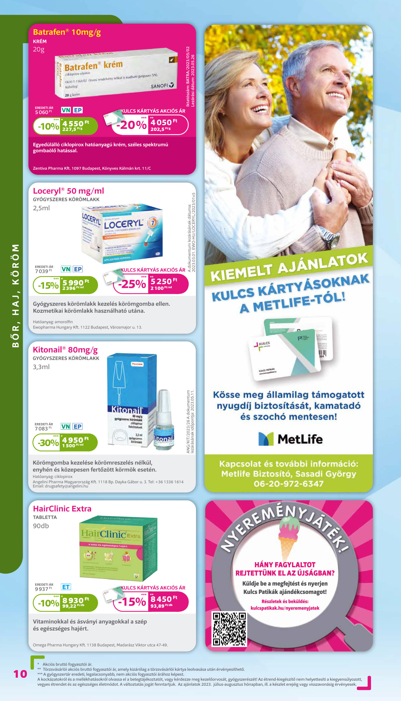 Akciós újság - Kulcs Patikák